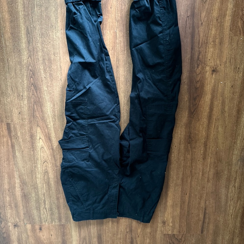 Garage Cargo Black Pant - Gem